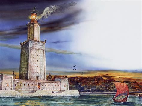 7 Wonders Of The Ancient World Lighthouse