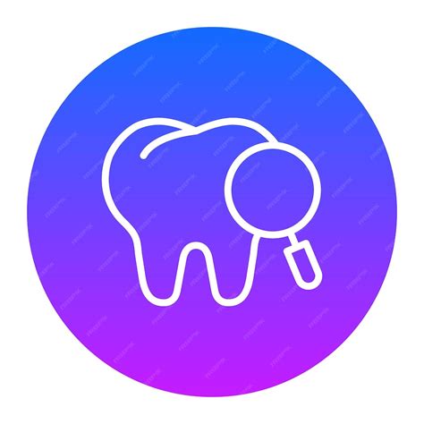 Premium Vector Tooth Analysis Vector Illustration