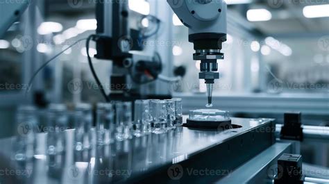 A Close Up Shot Of A Robotic Arm Performing A Delicate And Intricate