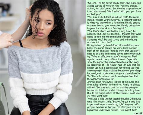 Crestf Tg Captions The House Late Second Thoughts