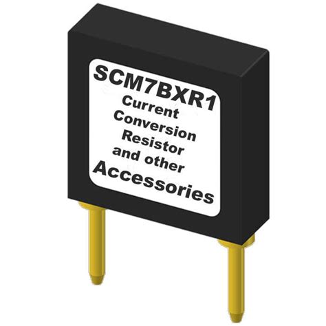 Resistor Com Núcleo Sólido Scm7bxr1 Dataforth Corporation Montado