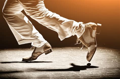 Premium Ai Image Closeup Shot Captures The Intense Footwork Of A Flamenco Dancer Showcasing