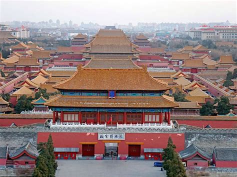 Ciudad Prohibida Ciudad Prohibida En Beijing Pekín China