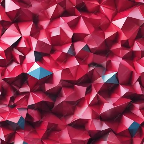 Premium Ai Image Abstract 3d Rendering Of Triangulated Surface Modern Background Futuristic