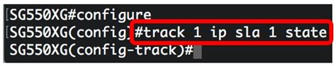 Configure Ip Sla Tracking For Ipv4 Static Routes On An Sg550xg Switch