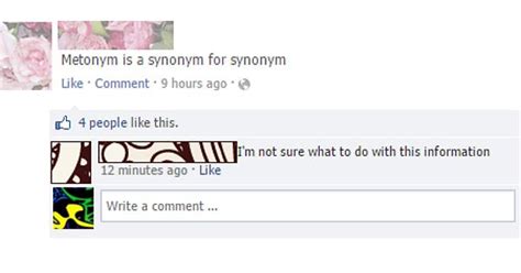 Metonym Is Also An Antonym For Antonym Imgur