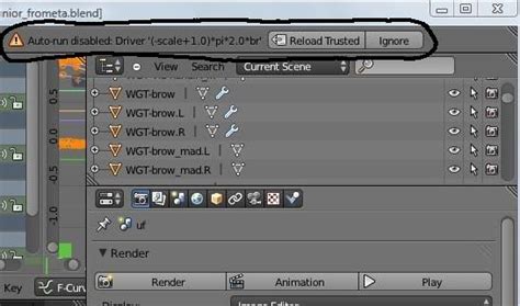 Auto Run Disabled Basics Interface Blender Artists Community