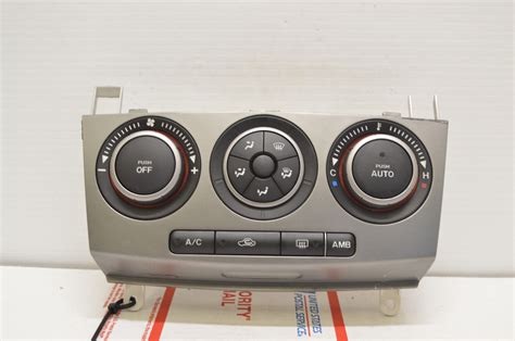 2007 2009 Mazda 3 Climate Control Unit Heater Ac Temperature Hvac Cf36