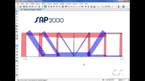 Sap2000 24 Model Alive Watch And Learn Youtube
