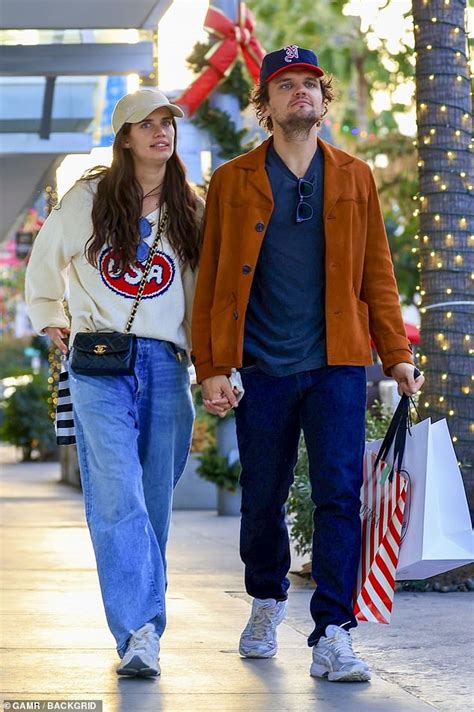 Sara Sampaio And Jack Nicolsons Lookalike Son Ray Nicholson Pack On