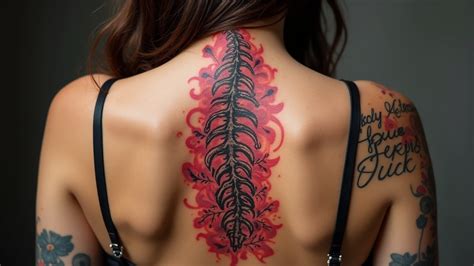 27 Red Tattoos For Women That Capture Attention Instantly Pine Moon Ink
