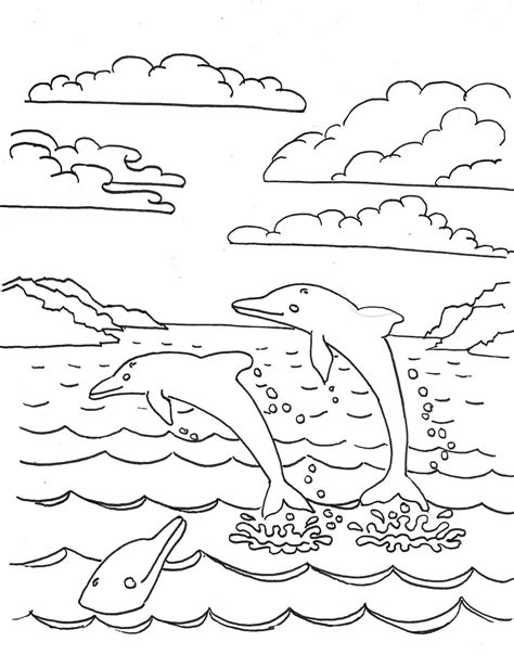 Dibujos De El Mar Para Colorear 100 Dibujos Para Colorear