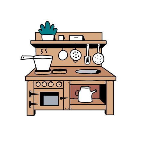 Clipart Play Kitchen