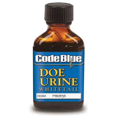 Code Blue Whitetail Doe Urine 1 Oz Rogers Sporting Goods