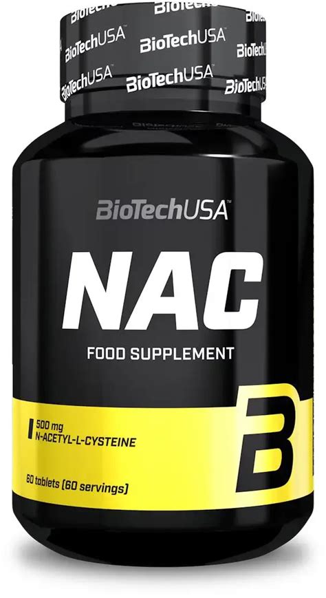 Biotechusa Nac 600 Mg 60 Tabletten N Acetyl L Cystein