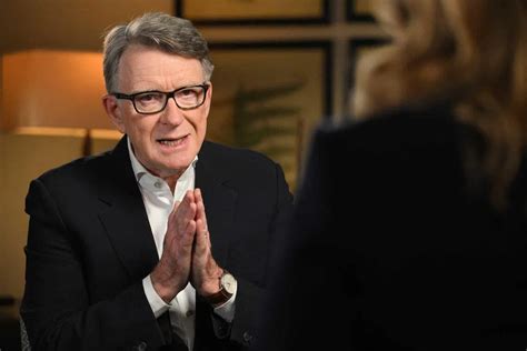 Ex British Ambassador Mandelson Apologises To Epstein Victims The