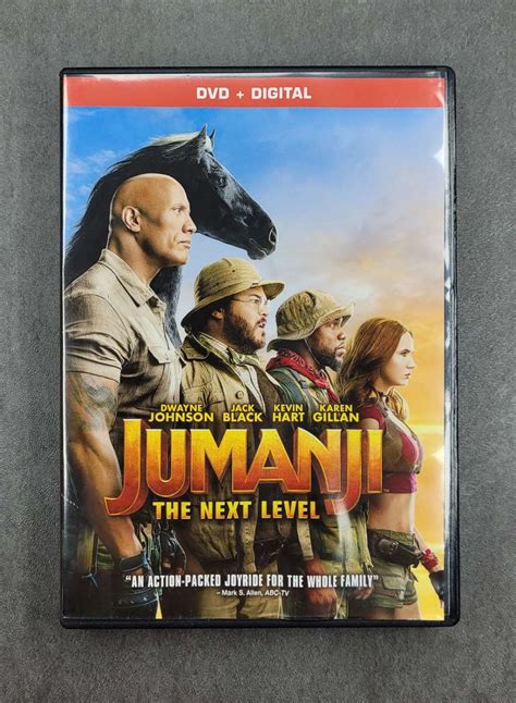 Jumanji The Next Level Dvds 43396556638 Ebay