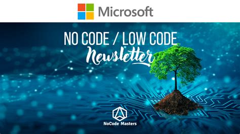 Newsletter 14 Microsoft No Code Low Code
