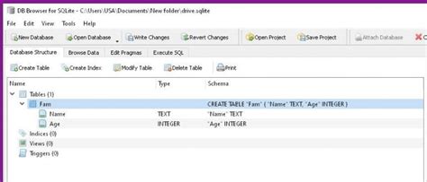Sqlite Database Basics With Db Browser For Sqlite