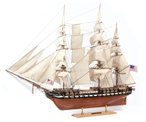 Uss Constitution Model Wooden Uss Constitution Scale Model Ship 10