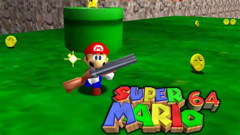 Super Mario 64 S H O T G U N Mod Full Screen 16 9 Gameplay Android