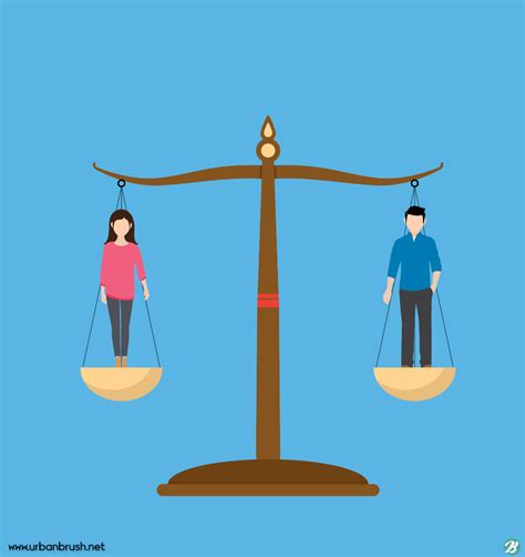 남녀평등 일러스트 Ai 무료다운로드 Free Gender Equality Vector 어반브러시