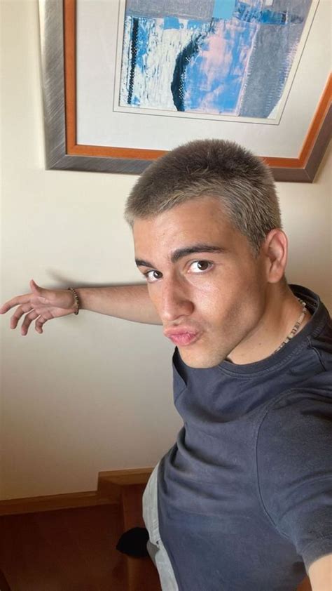 Pin By Chloe On Cats Buzz Cut Hairstyles Buzz Cut For Men Bleached