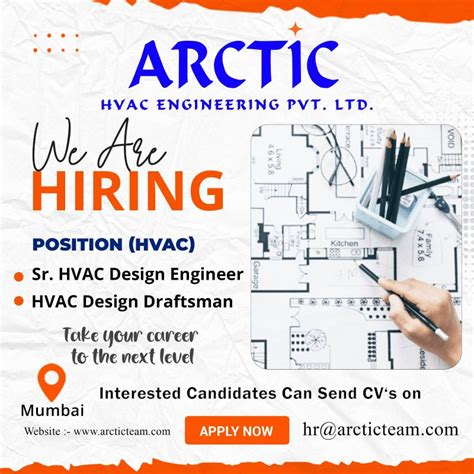 We Are Hiring Sr Hvac Design Engineer Hvac Design Draftsman Location