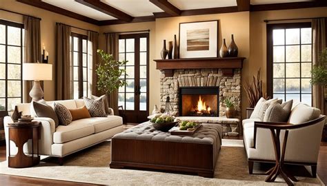 Dark Green Living Room Wood Trim