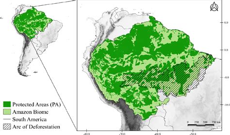 Amazon Rainforest Map Outline