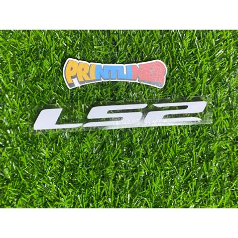 Ls2 Helmet Sticker Decals For Motorcycle Cars And Etc Waterproof