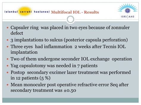 Ppt Accomodative And Multifocal Iol Implantations Powerpoint Presentation Id 6960250