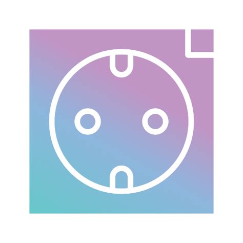 Electric Socket Generic Gradient Fill Icon