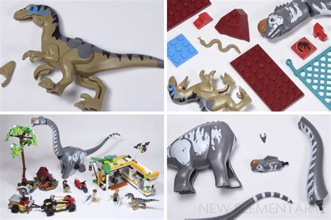 Review 76973 Raptor And Titanosaurus Tracking Mission From Lego