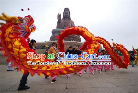 Traditional Chinese Dragon Dance Costume Complete Set