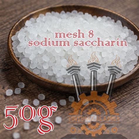 Jual Gula Sakarin Sodium Saccharine Sakarine Saccarine Pemanis Biang Gula Shopee Indonesia