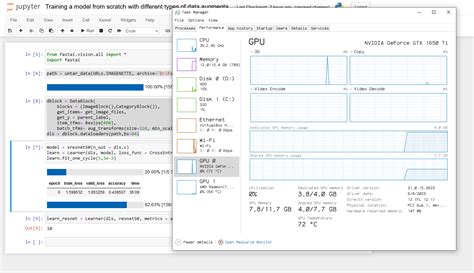 model taking 36 minutes per epoch on my system while gpu is also
