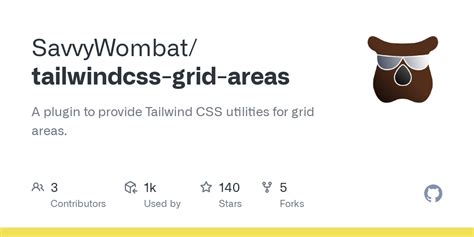 Github Savvywombattailwindcss Grid Areas A Plugin To Provide Tailwind Css Utilities For Grid