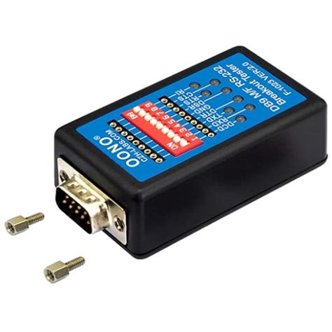 Oono Rs232 Breakout Tester Led Monitor Db9 Male To Female Breakout Module Eezee