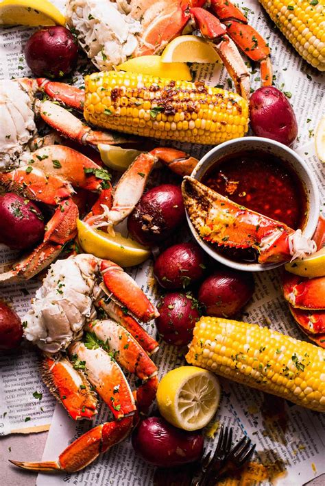 Easy Seafood Boil With Cajun Butter Sauce Platings Pairings