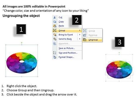 Strategic Management D Circular Process Cycle Diagrams Ppt Templates Business Diagram