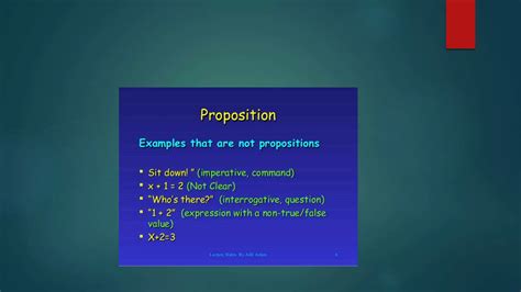1 Propositional Logic And Logical Connectivespptx