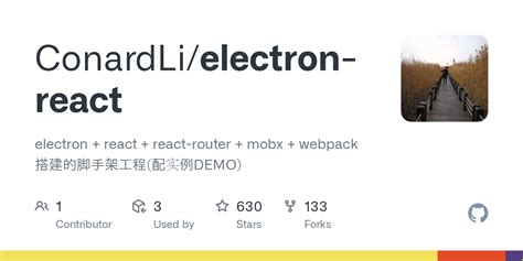 Github Conardlielectron React Electron React React Router