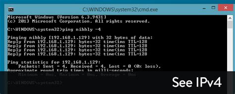 Ping Returns Ipv6 Address Ping Ipv4 In Command Prompt Theitbros