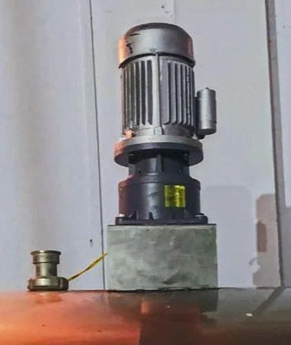 Single Phase Agitator Geared Motors For Mixing Capacitylitre 1000