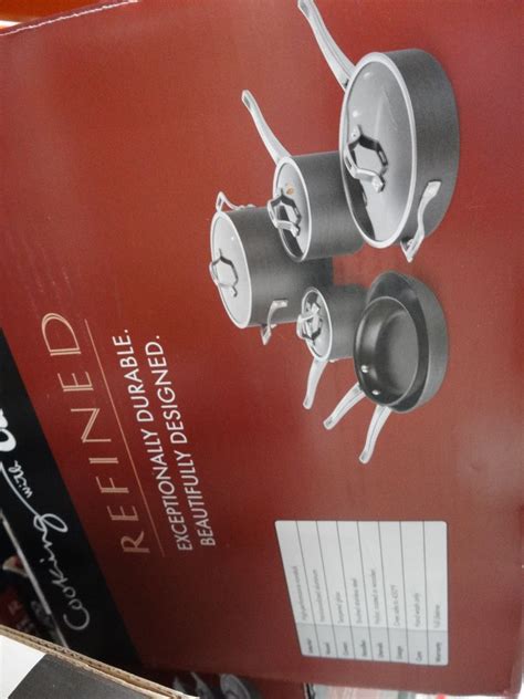 Calphalon 10 Piece Hard Anodized Cookware Set