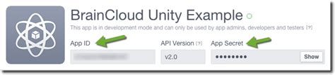 Authentication Facebook Braincloud Docs Authentication Facebook Braincloud Docs