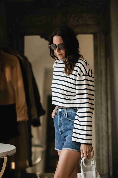 Striped Shirt Outfits The Gray Details Neutral Daily Outfit Guide