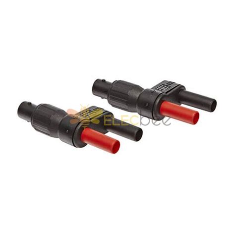 20pcs Dual Banana Male To Female Bnc Adapter