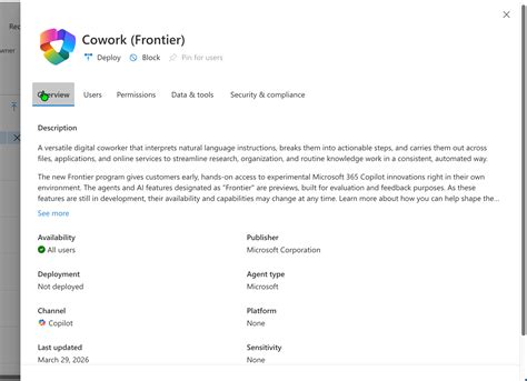 Exploring The New Cowork Agent In Microsoft 365 Copilot